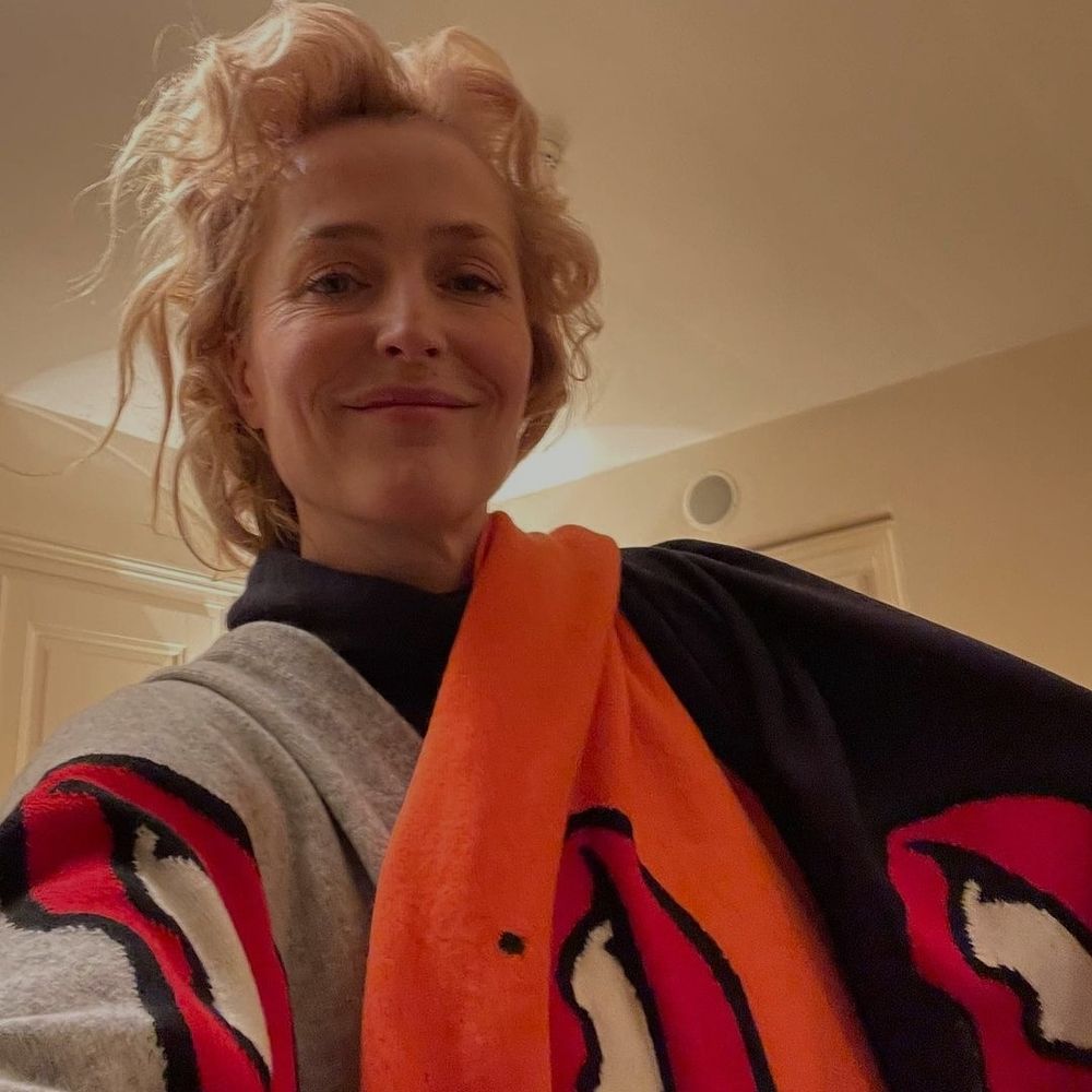 Gillian Anderson Donates Her Hot Lips to Raise Money for Women Affected ...